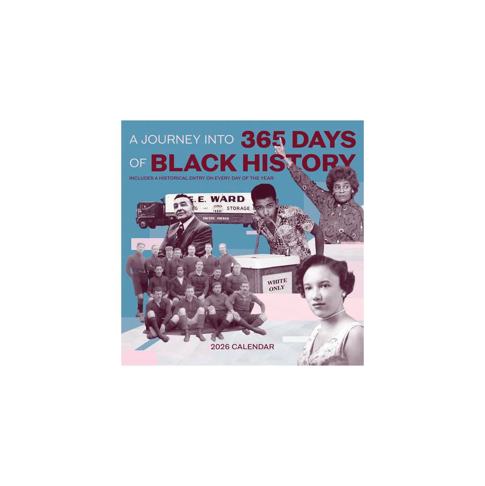 2026 Pomegranate Wall Calendar 365 Days of Black History