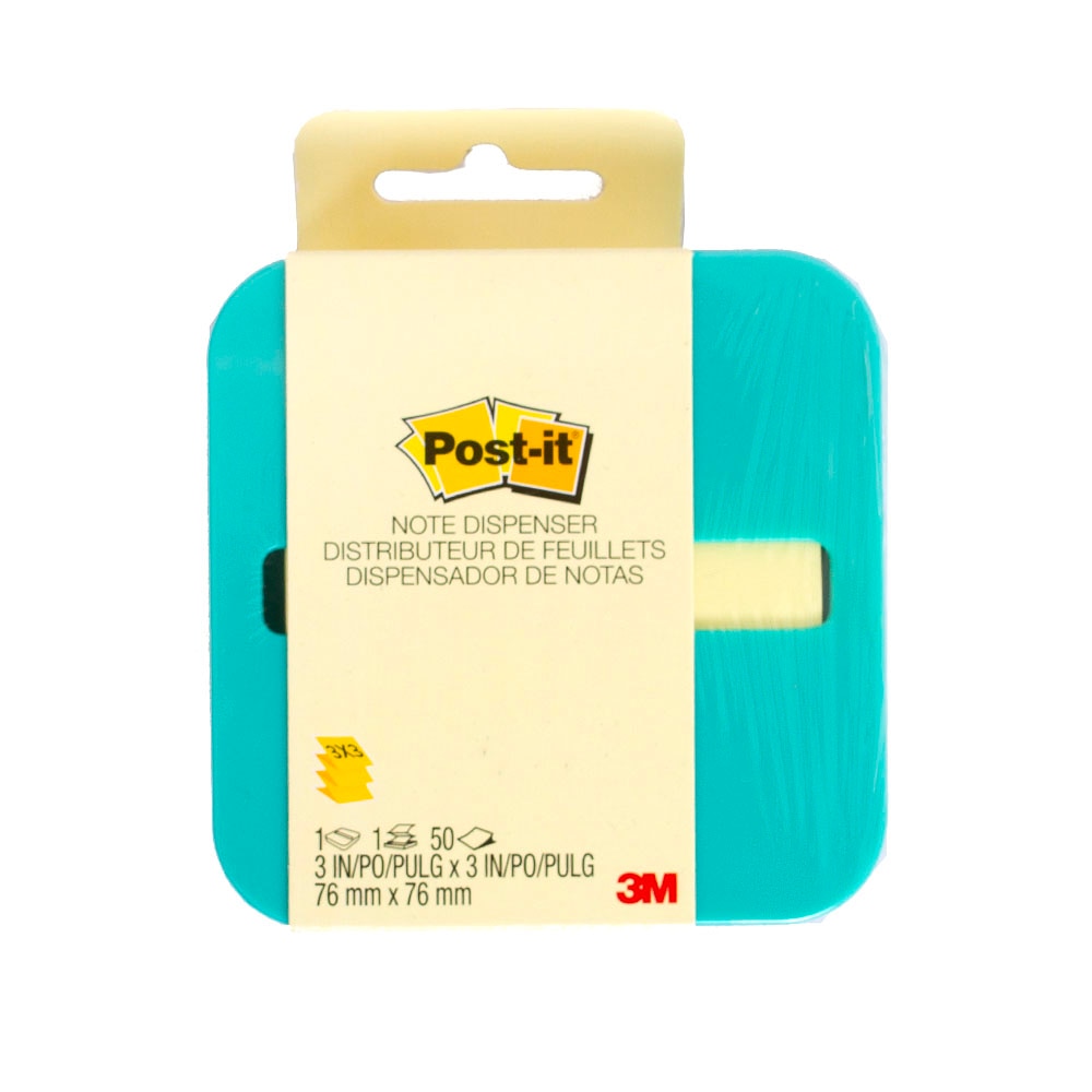 3M Pop-Up Post-It Note Fashion Dispenser (Assorted Colors)