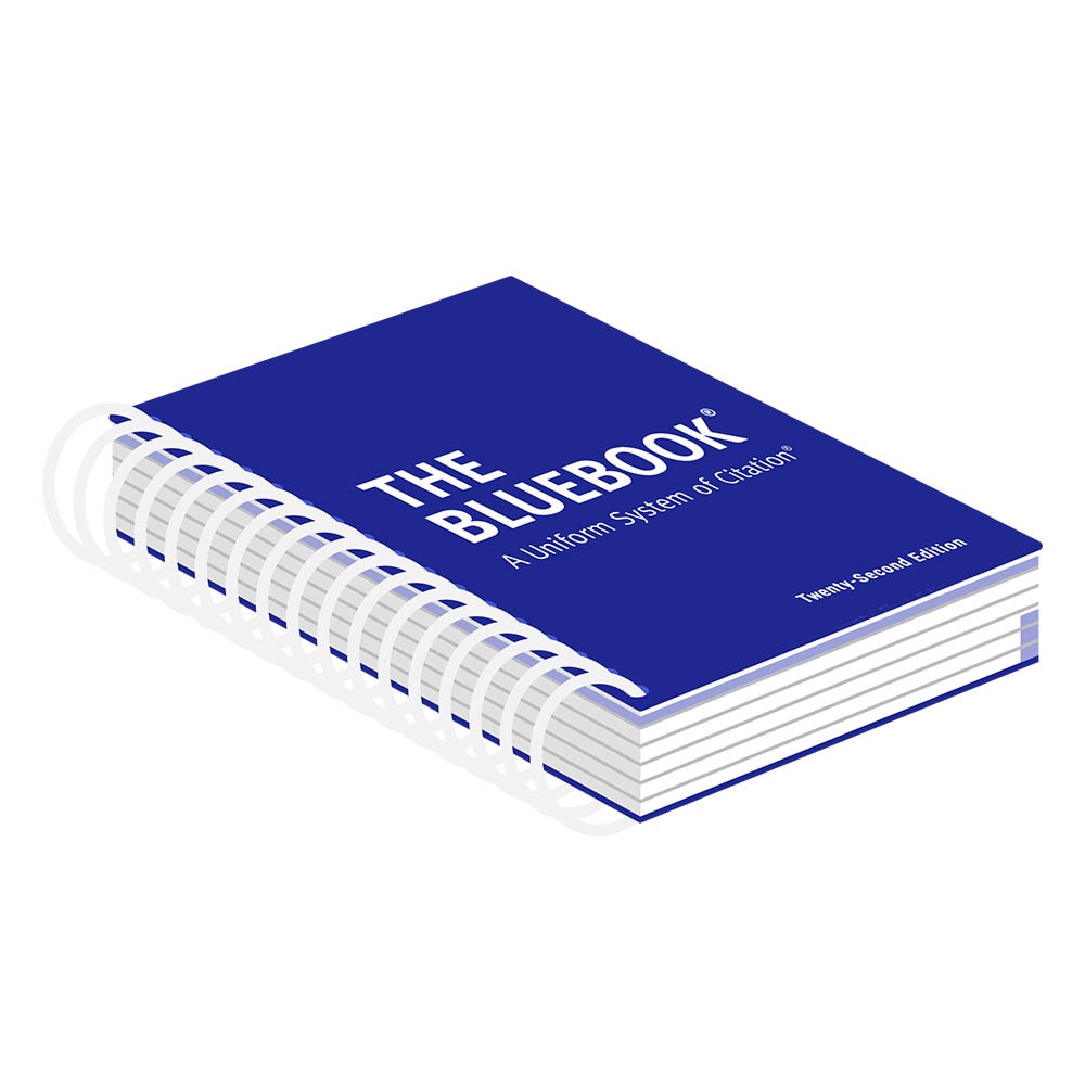 The Bluebook: A Uniform System of Citation 22nd edition