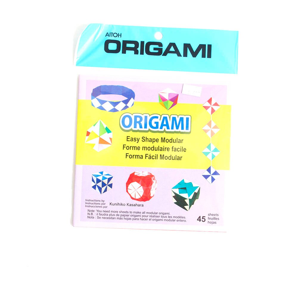 Aitoh Origami Paper Modular Shapes Kit