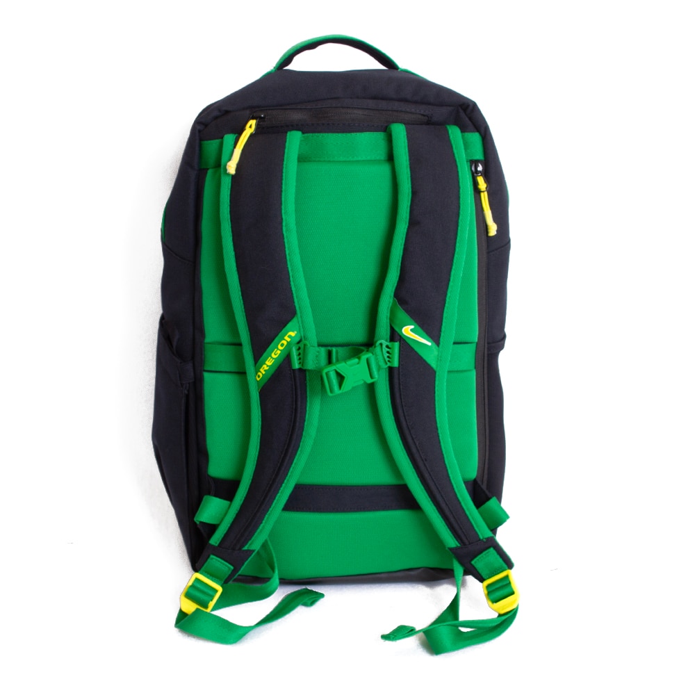 Black & Apple Nike Utility Speed 24 Yellow O & Oregon Ducks Backpack