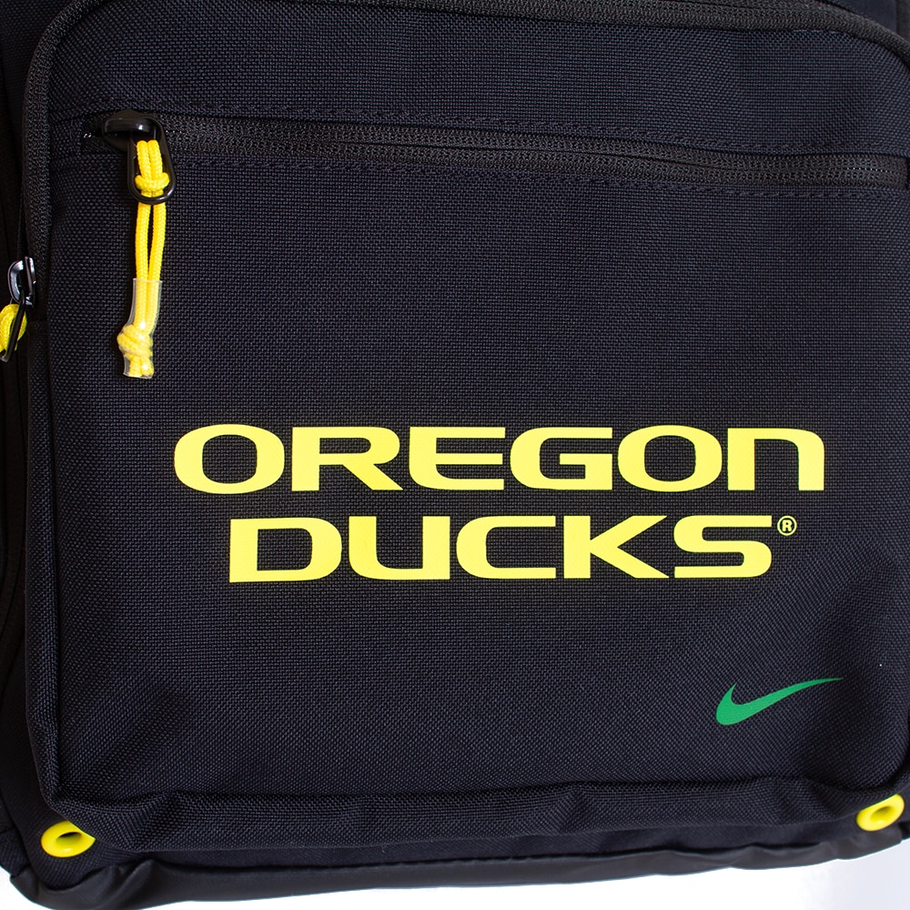 Black & Apple Nike Utility Speed 24 Yellow O & Oregon Ducks Backpack
