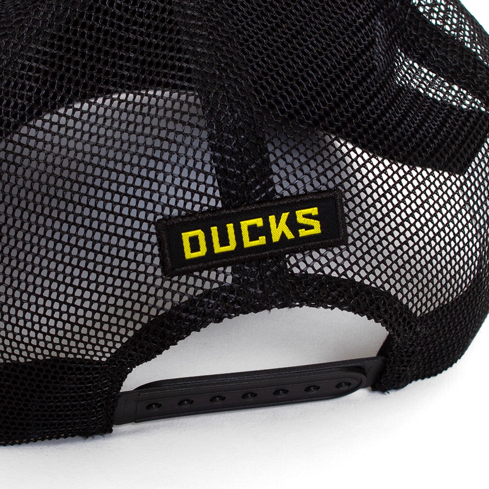 Black & Grey Mesh Nike 5 Panel Structured Trucker Green Rope 25 Yellow ...