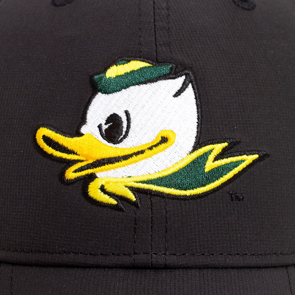 Black Nike Club Structured Basic Fighting Duck Adjustable Hat