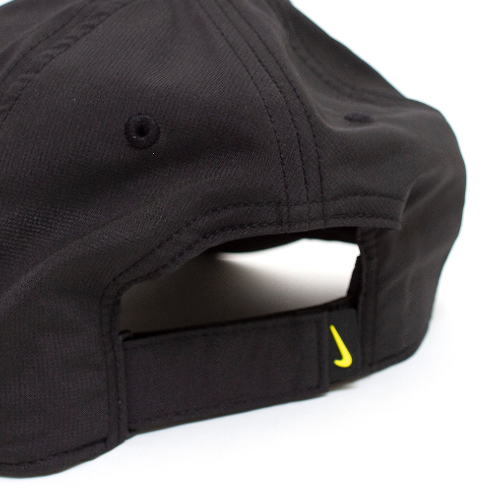 Black Nike Club Structured Basic Fighting Duck Adjustable Hat