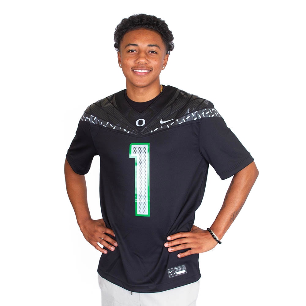 Black Nike Game Day 24 Tonal Wings & Chrome Diamond Plate & #1 Jersey