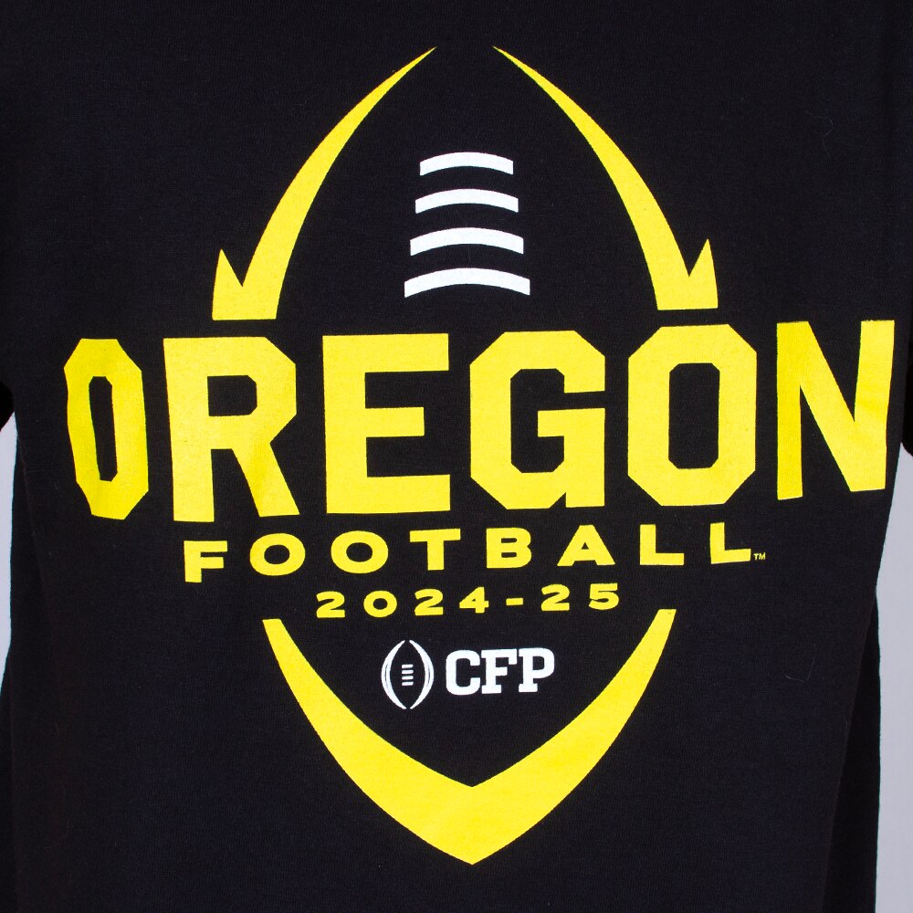 Black 'McKenzie SewOn' Basic Cotton 24 Post Season Football Outline ...