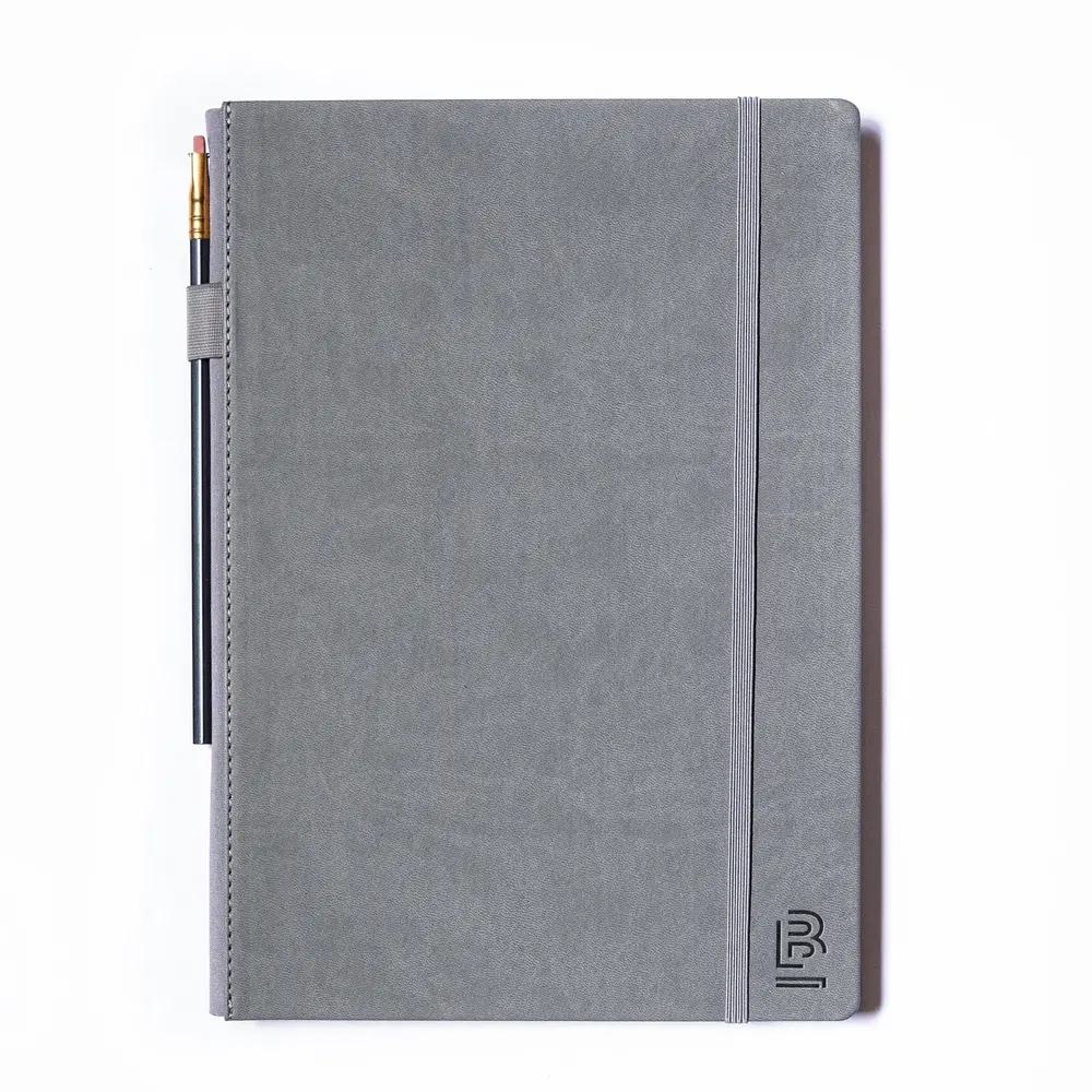 Blackwing Large Grey Notebook Dot Grid