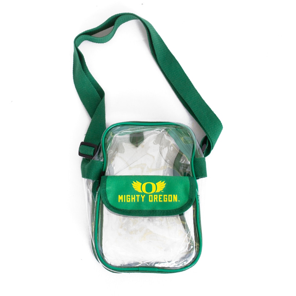 Clear & Green Storm Duds Cross Body & Two Compartments Yellow O Wings ...