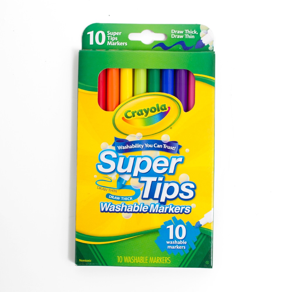 Crayola Super Tip Marker 10 Color Set