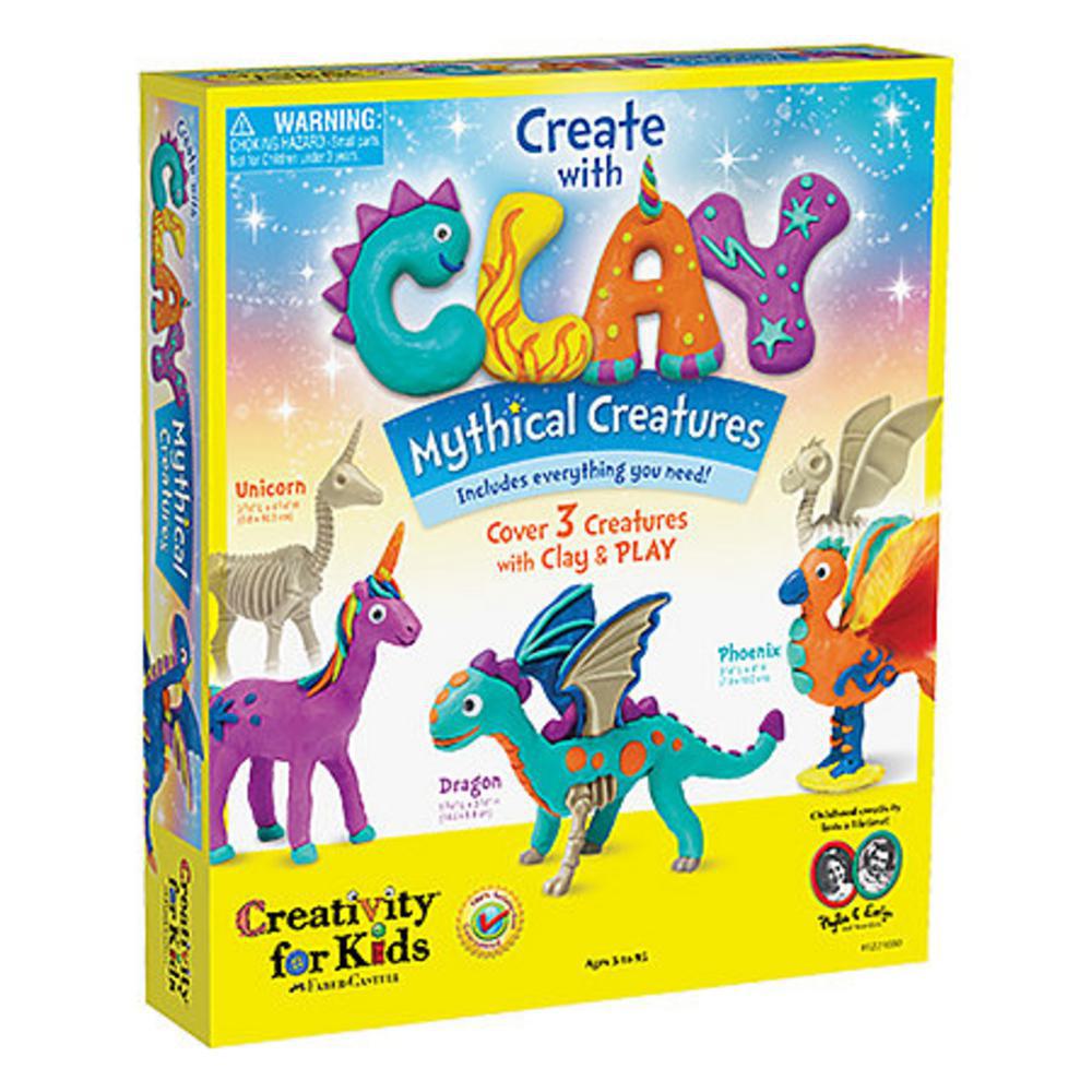 Creativity for Kids Create Clay Mythical Creatures