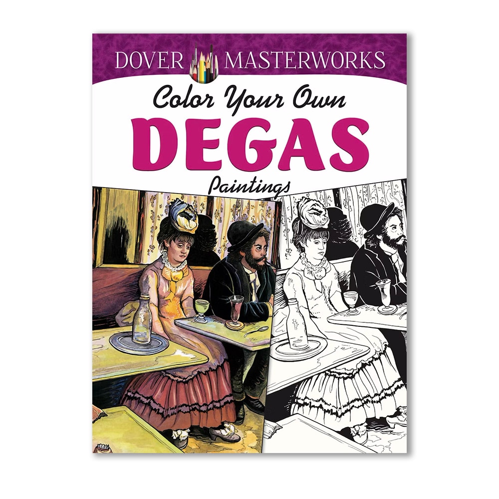 Dover Color Your Own Degas Coloring Book
