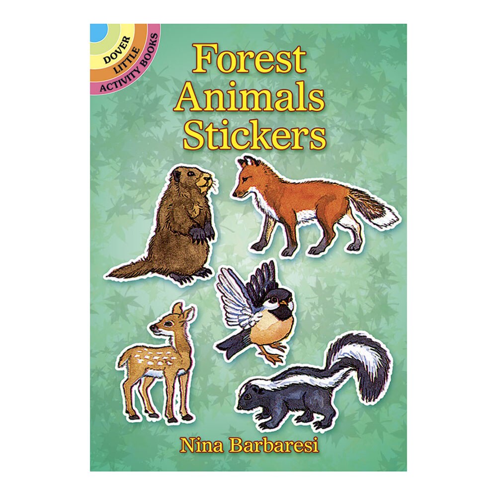 Dover Little Sticker Book Forest Animals