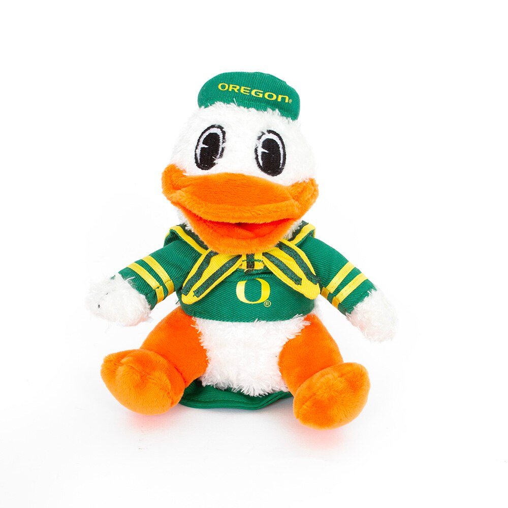 Duck Mascot Factory 5" Shoulder Pal Yellow O & Oregon Plush