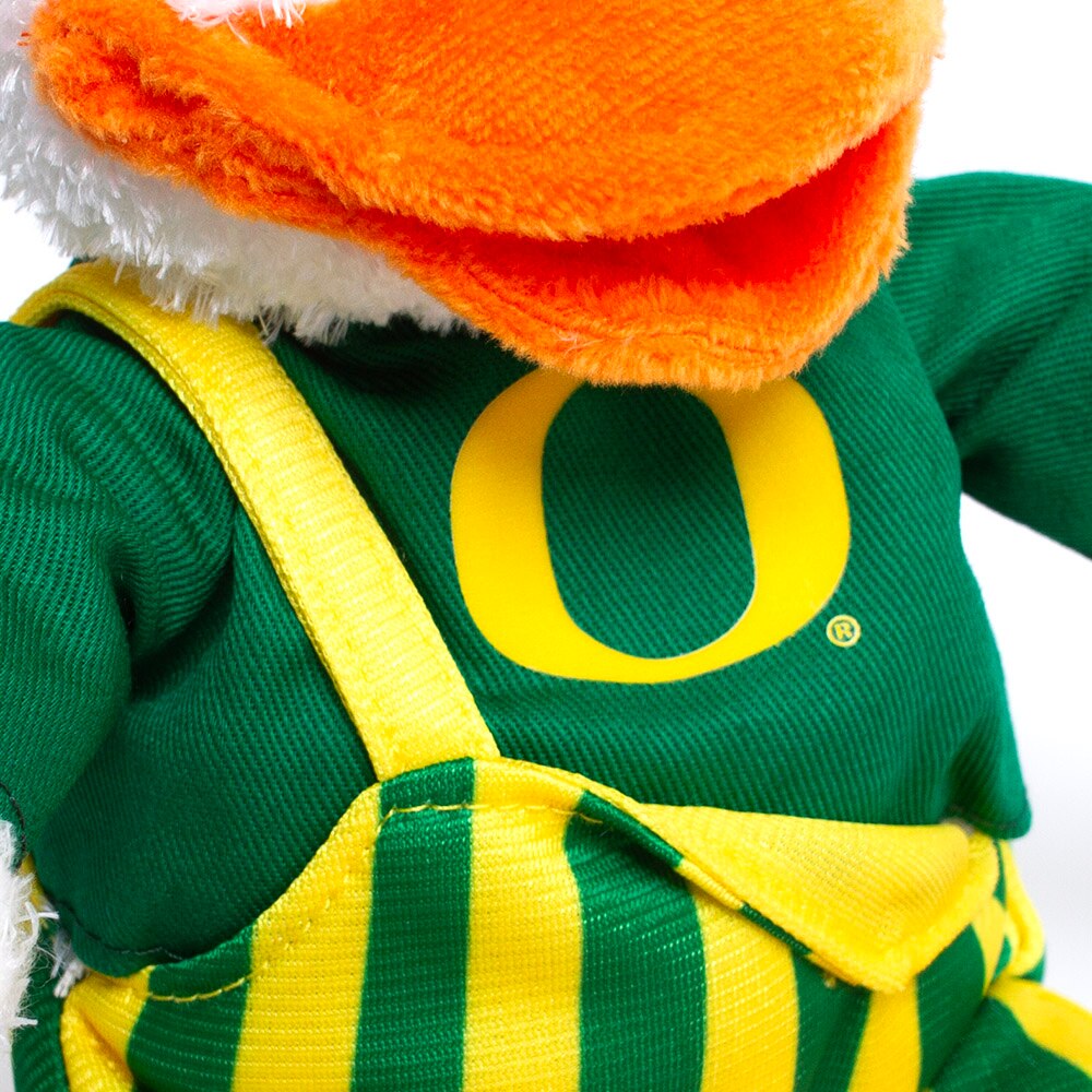 Duck Mascot Factory 6" sitting 23 Green & Yellow Game Day Bibs