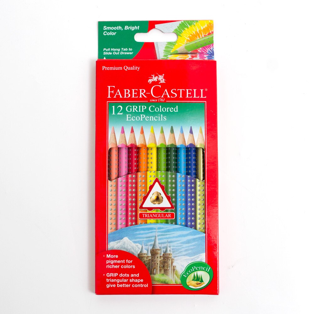 Faber Castel Grip Colored EcoPencil 12 Color Set