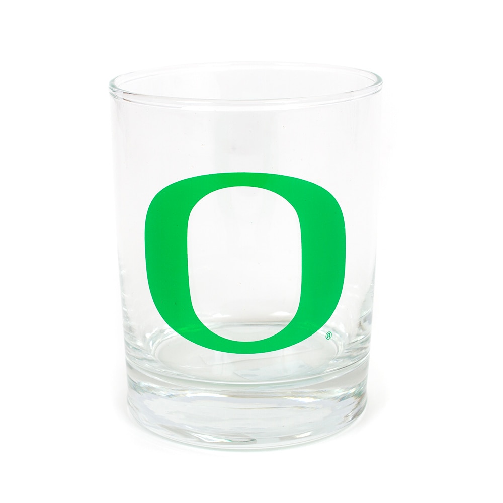 Glass RFSJ 14oz Rocks 25 Green O Glass