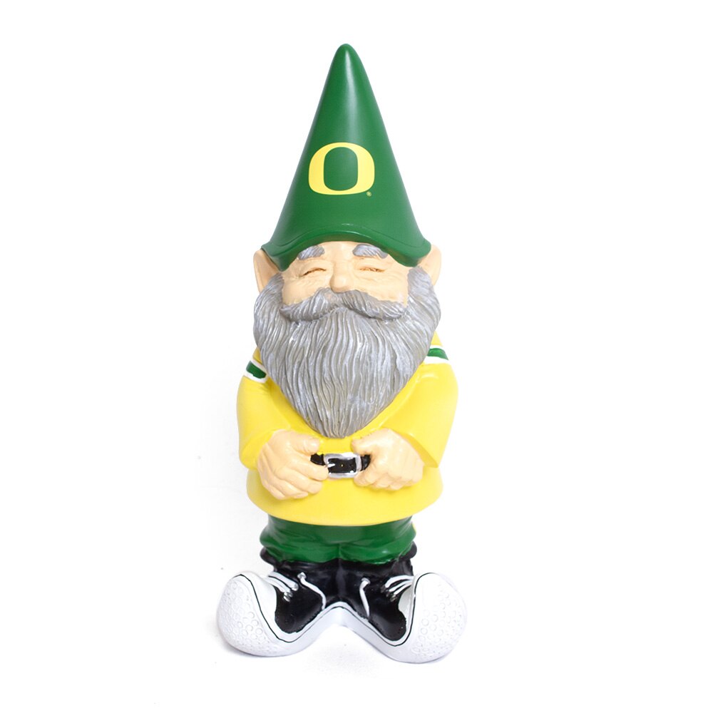 Green & Yellow Evergreen Ceramic 23 Yellow O on hat Garden Gnome