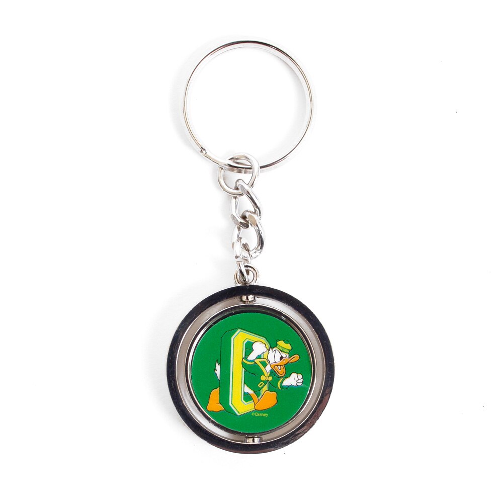 Green & Yellow Wincraft Metal Spinner 25 DTO Key Ring