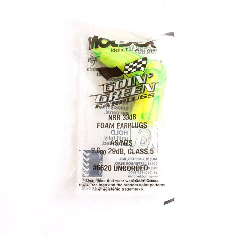 Green and Yellow Tie Dye Ear Plugs