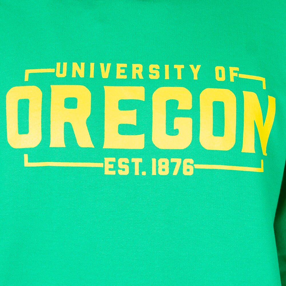 Kelly 'McKenzie SewOn' Cotton Fleece 25 Yellow Univ of Oregon & Est ...