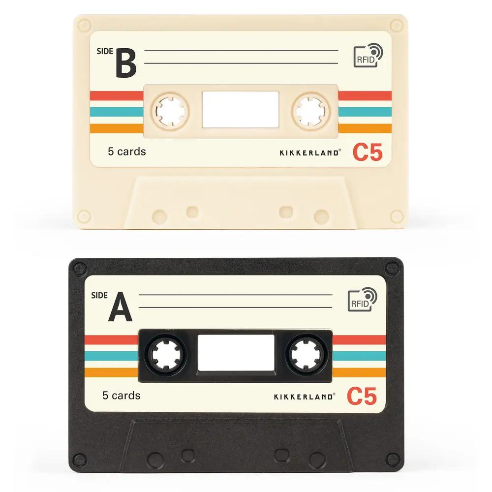Kikkerland Cassette Tape Card Holder