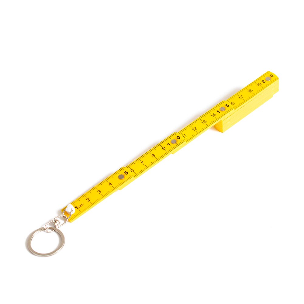 Kikkerland Folding Ruler Keychain
