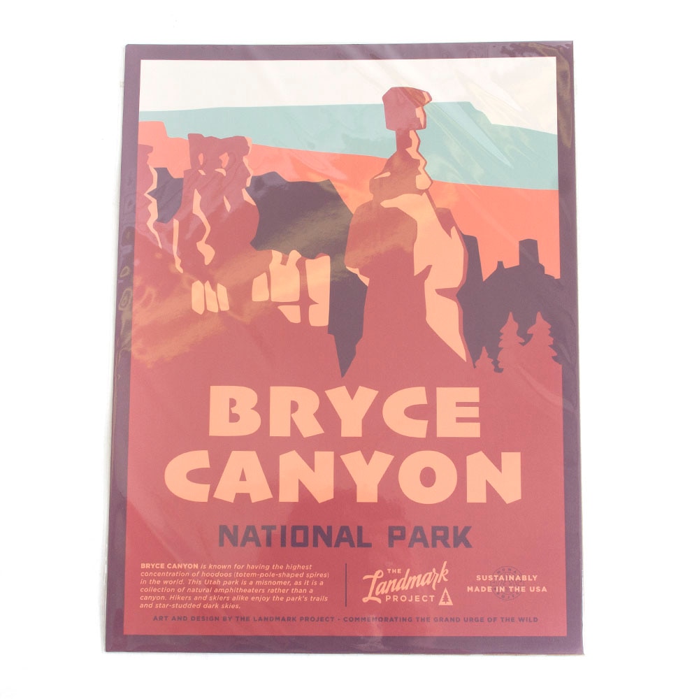 Landmark Project 12"x16" Poster Bryce Canyon