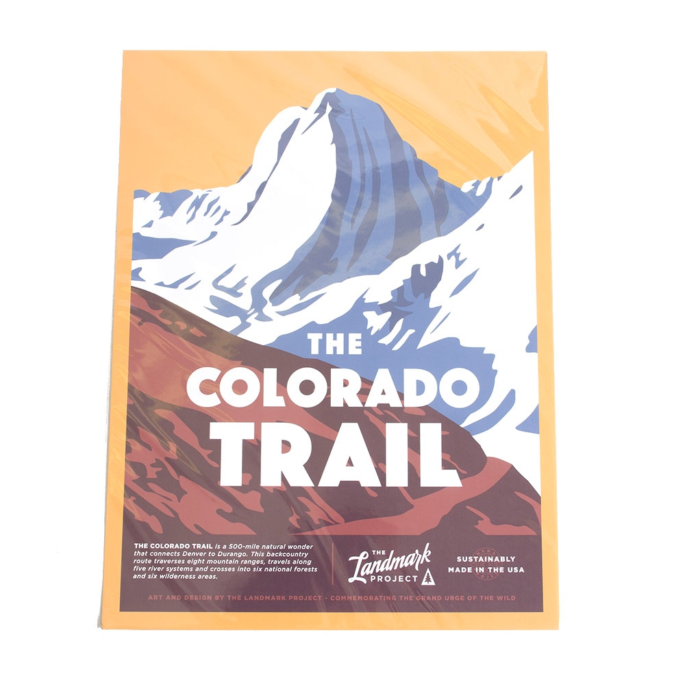 Landmark Project 12"x16" Poster Colorado Trail