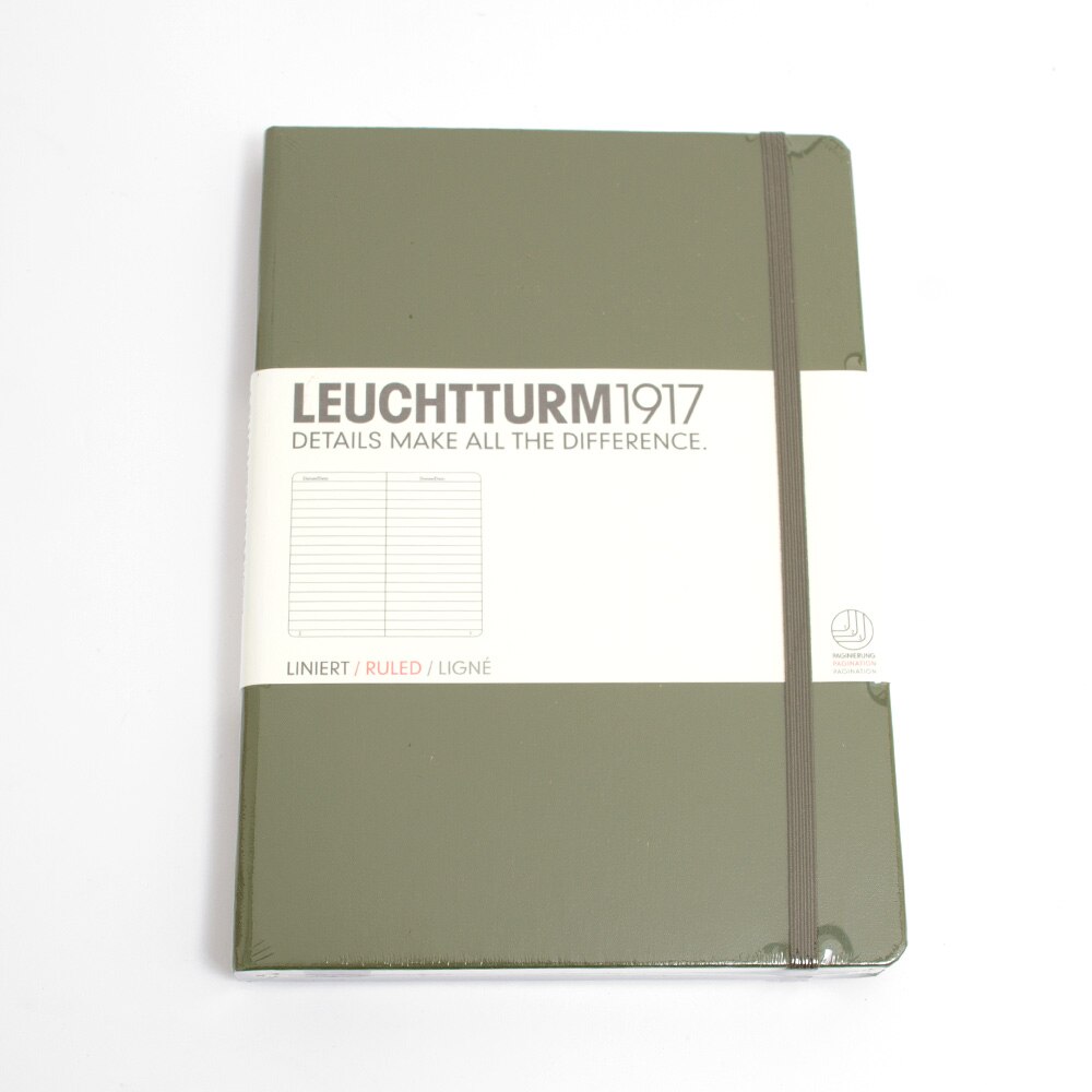 Leuchtturm Medium A5 Hardcover Ruled