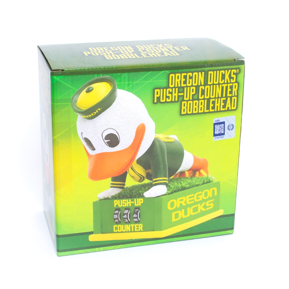 Oregon Ducks Mascot Push Ups