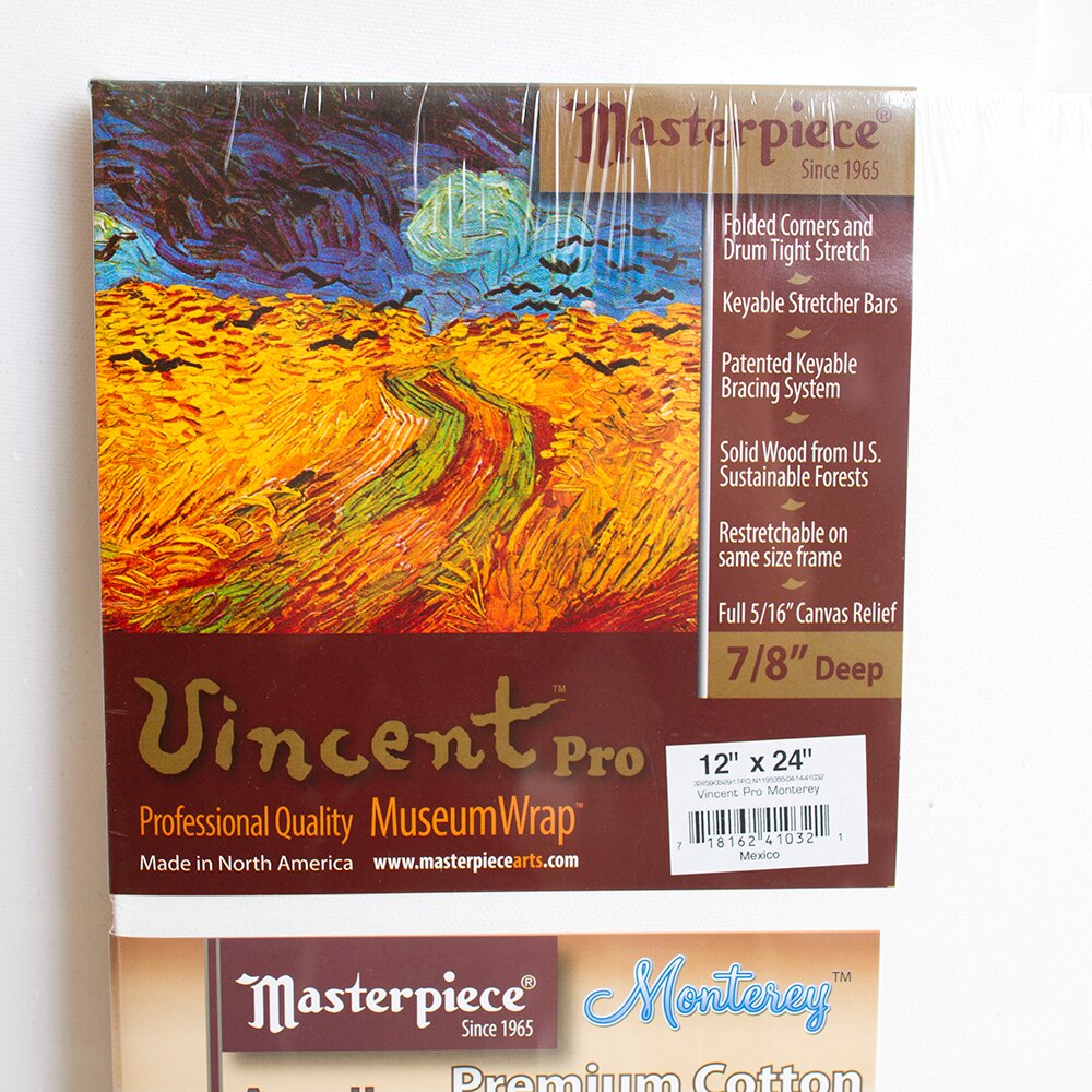 Masterpiece Vincent Stretched Canvas 7/8"