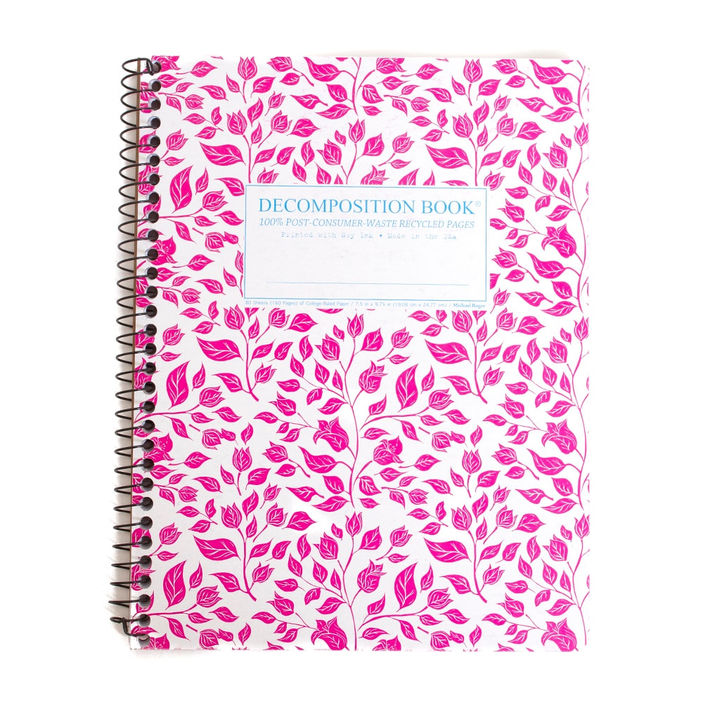 Michael Roger Decomp Book Bougainvillea 9"x7"