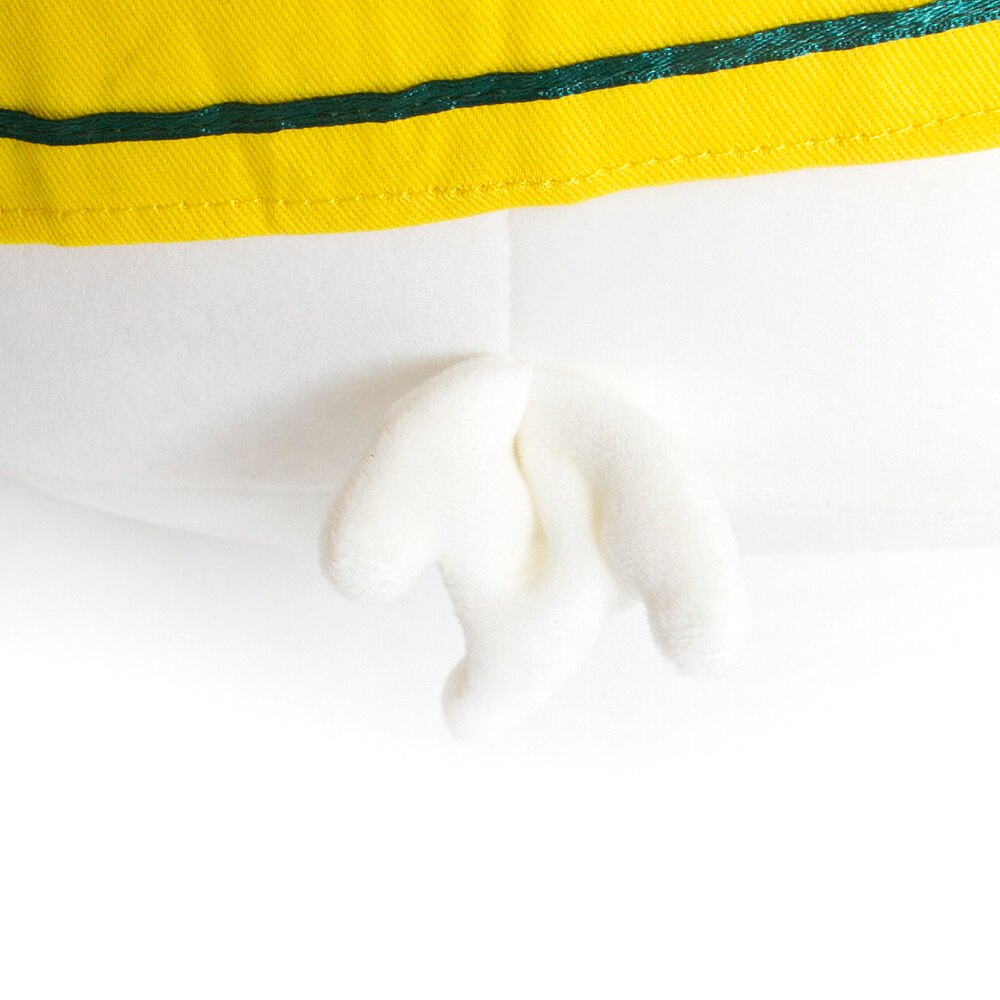 Oregon Duck Mascot Factory 12" Squishy Pillow Green O Plush