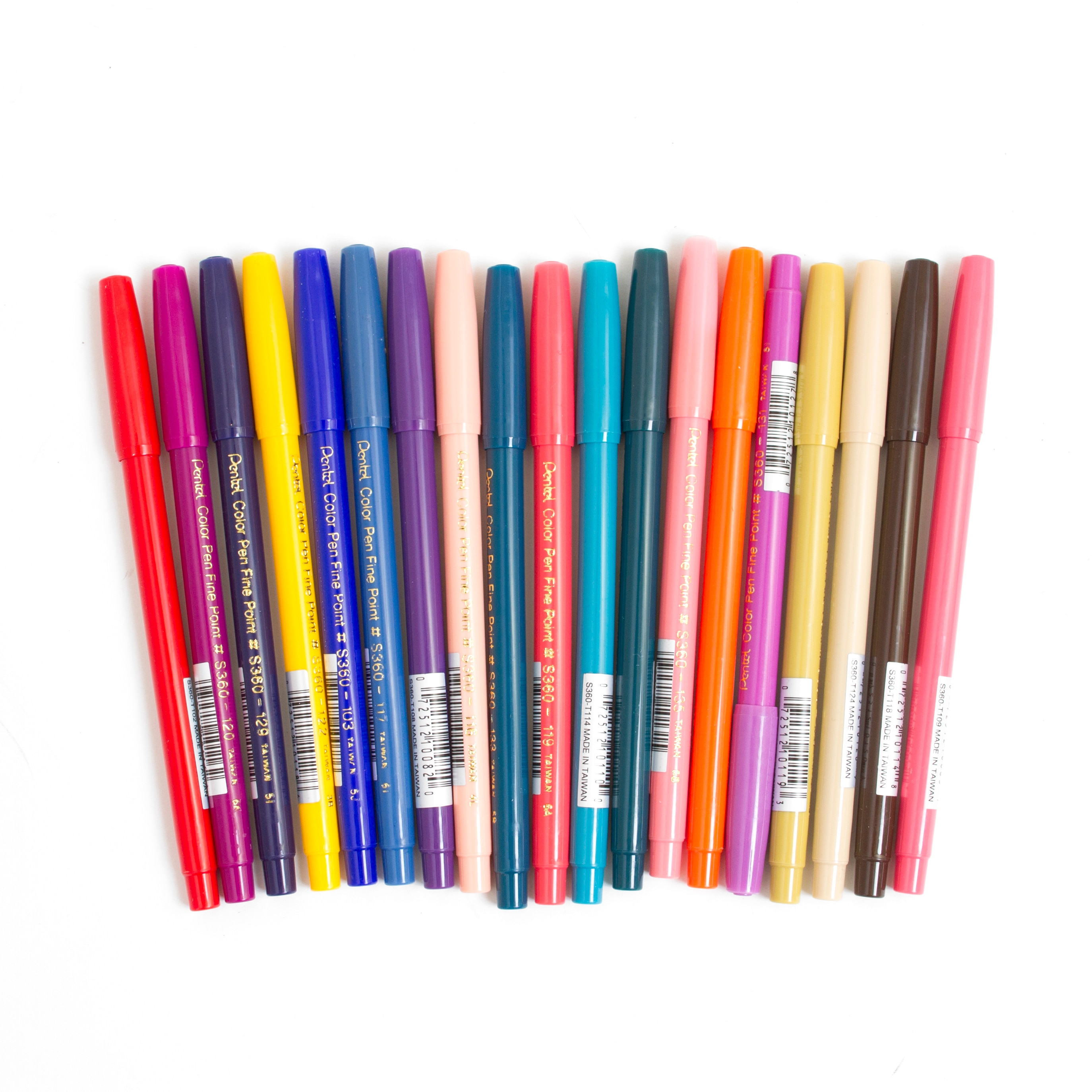 Pentel Color Pen Fine Point Marker