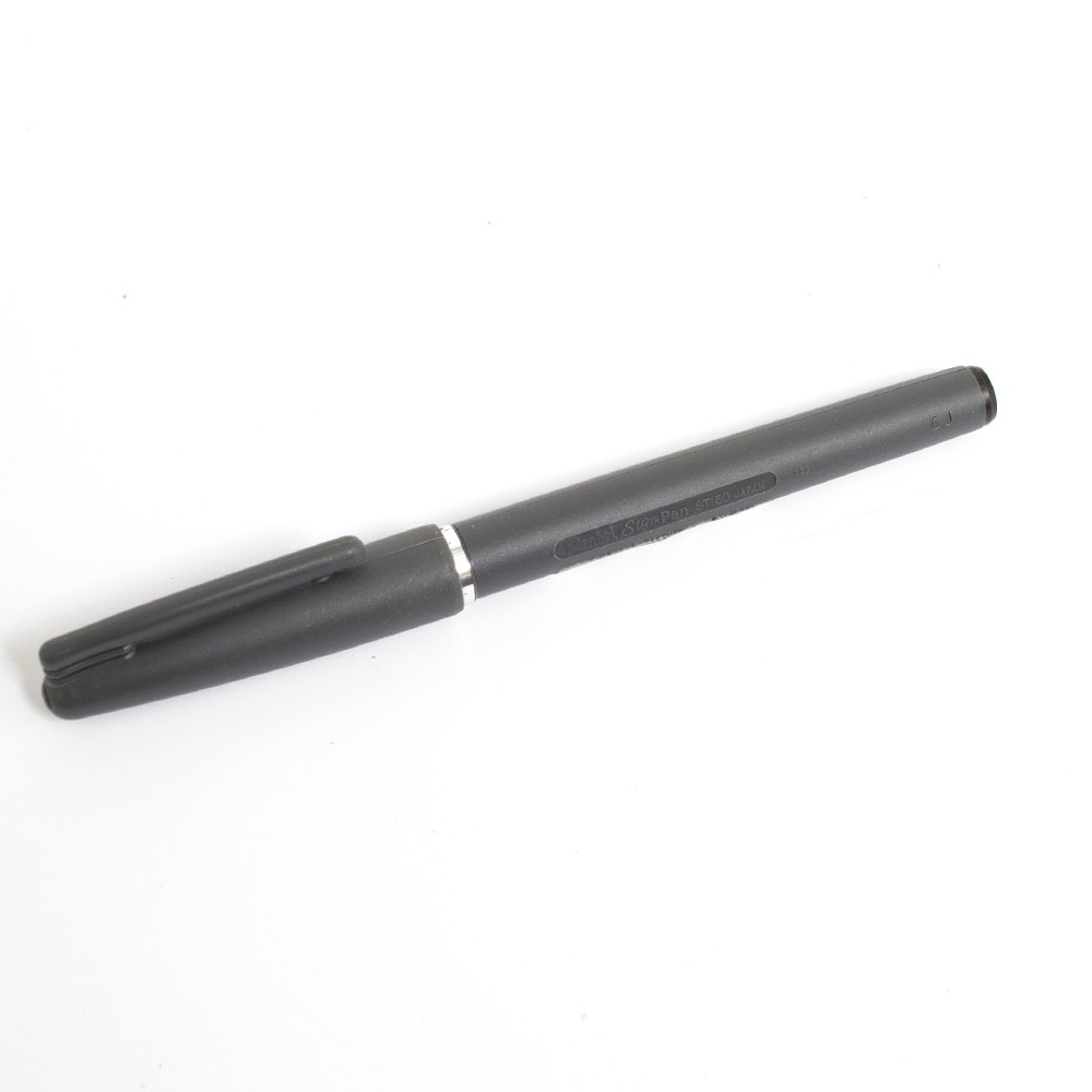 Pentel Sign Pen With Black Pigmented Ink