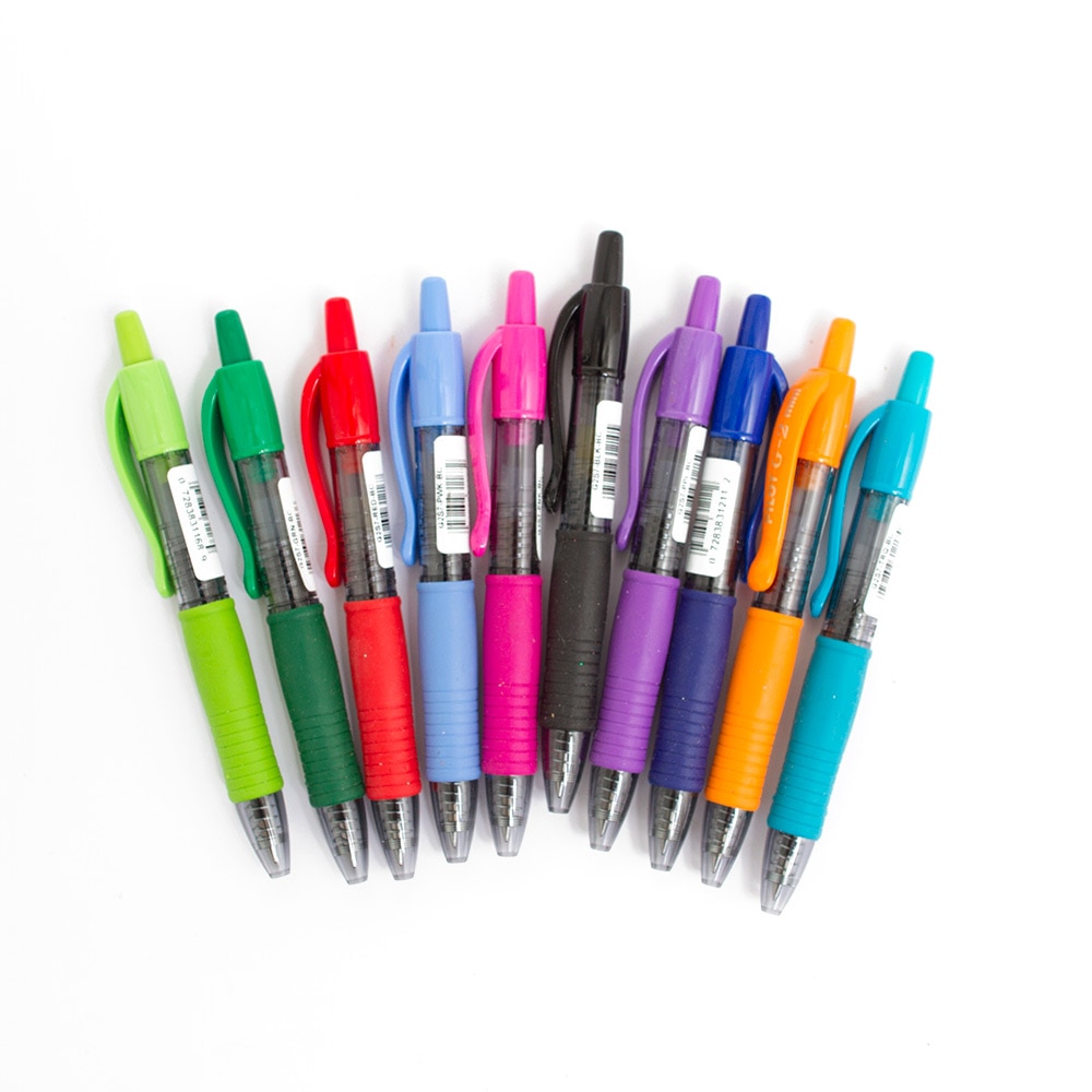 Pilot G2 Mini Retractable Gel Ink Pens Fine