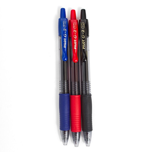 Pilot G2 Retractable Gel Ink Pens Bold