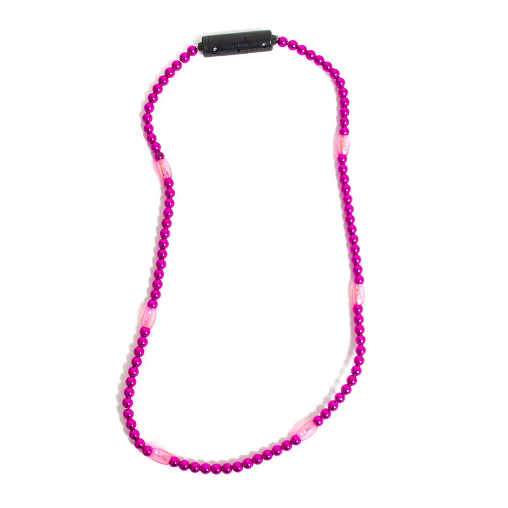 Pink Light-up Bead Necklace