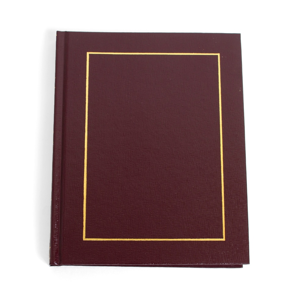 Red Rediform Law Record Book