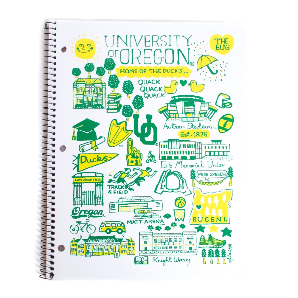 Roaring Spring Julia Gash 1-Subject Spiral 8.5"x11"