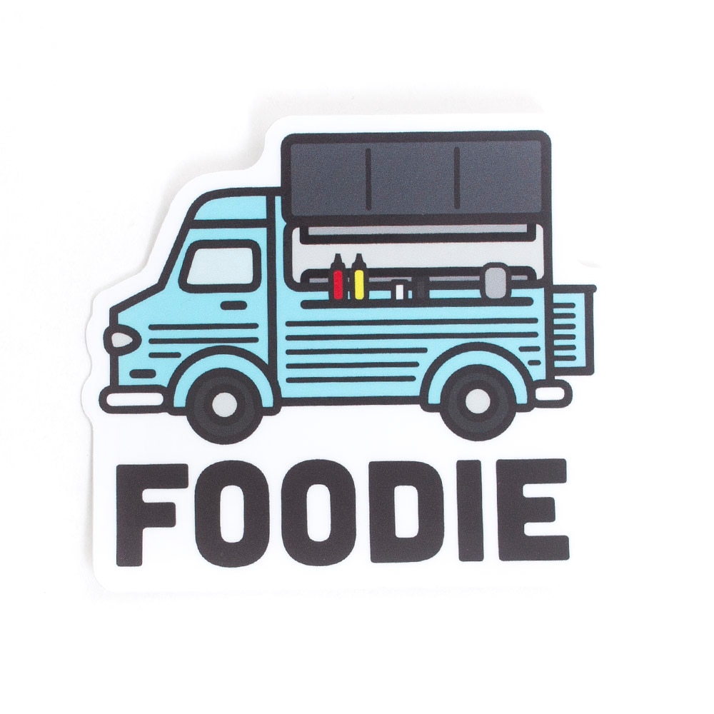 StickersNW 3" Sticker Foodie Truck