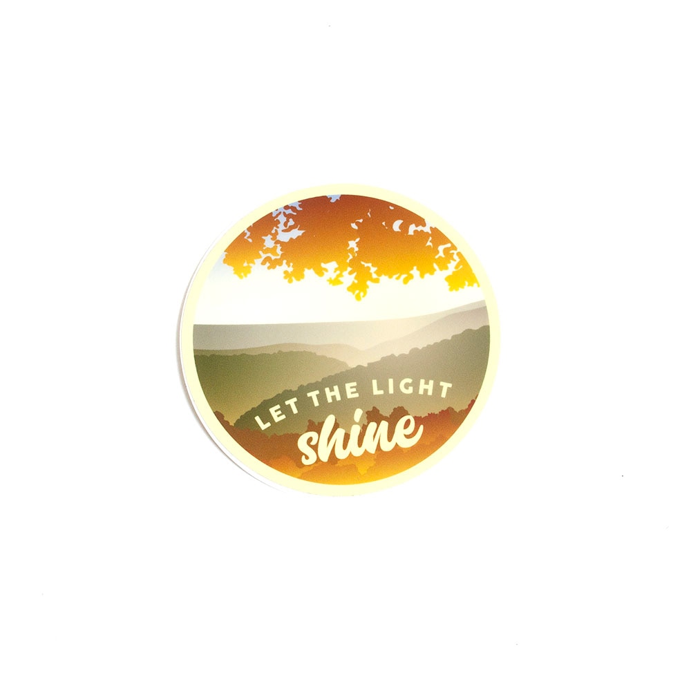 Stickers Northwest 3" Sticker Let the Light Shine