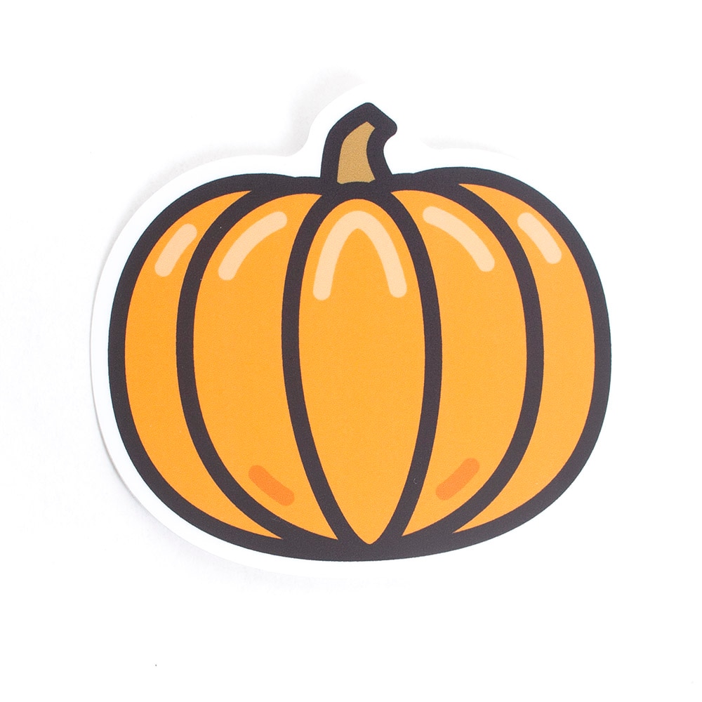 StickersNW 3" Sticker Pumpkin