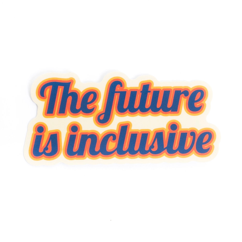 StickersNW 3" Sticker The Future is Inclusive
