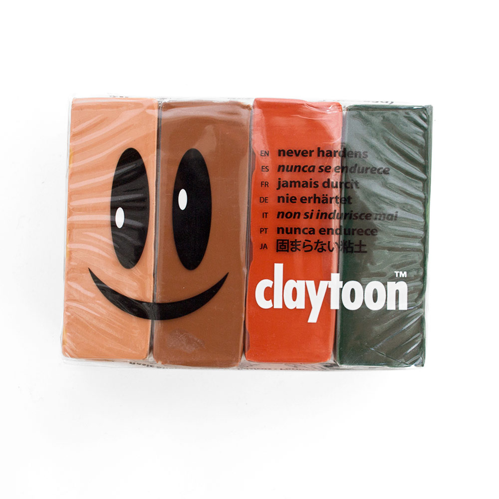Van Aken Plastalina Clay 1lb 4 Color Set