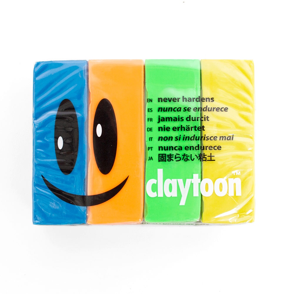 Van Aken Plastalina Clay 1lb 4 Color Set