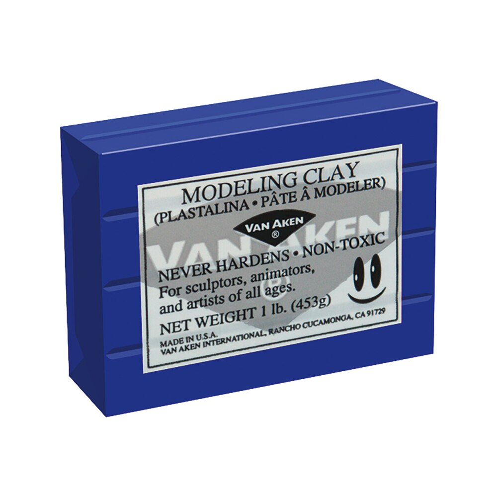 Van Aken Plastalina Modeling Clay 1lb