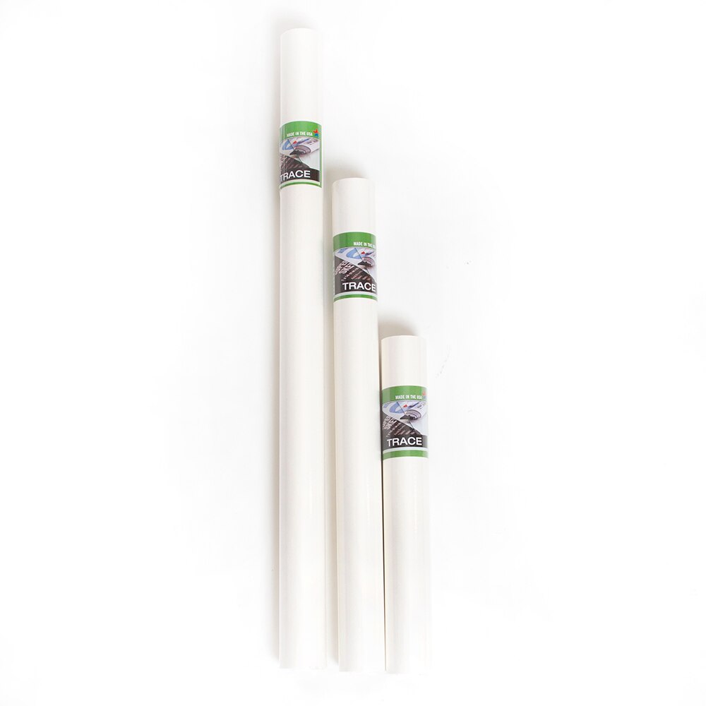 White Pro Art Trace Paper Roll 20 Yard