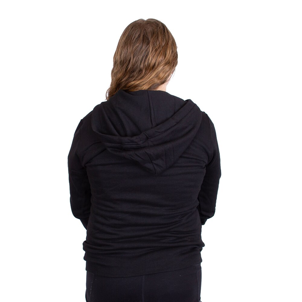 Women's Black 'McKenzie SewOn' Oregon CFP LC Full-Zip Hoodie